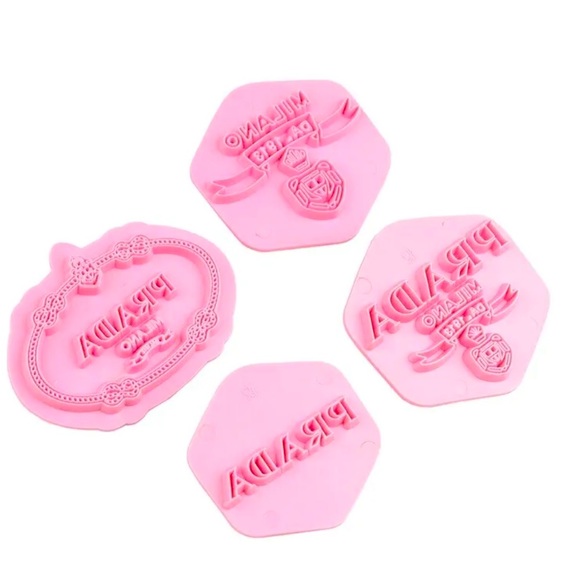 Kitchen | New Prada Designer Fashion Logo Cookie Cutter Set Mold | Poshmark